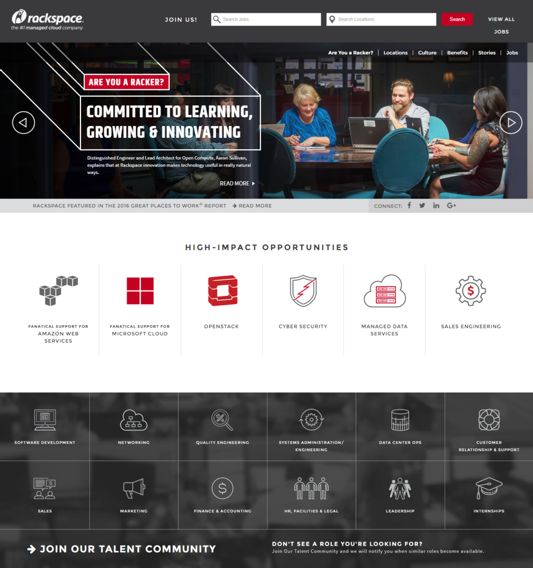 Rackspace: Committed to Candidate Experience • DirectEmployers Association