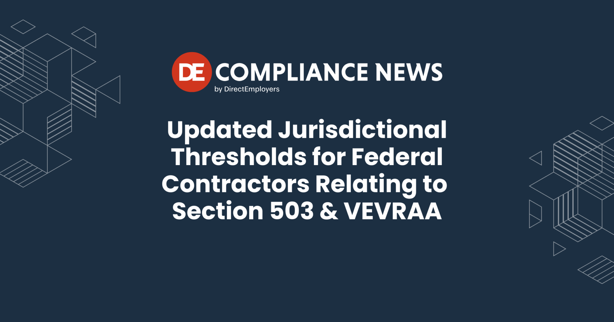Compliance Alert: Updated Jurisdictional Thresholds for Federal ...