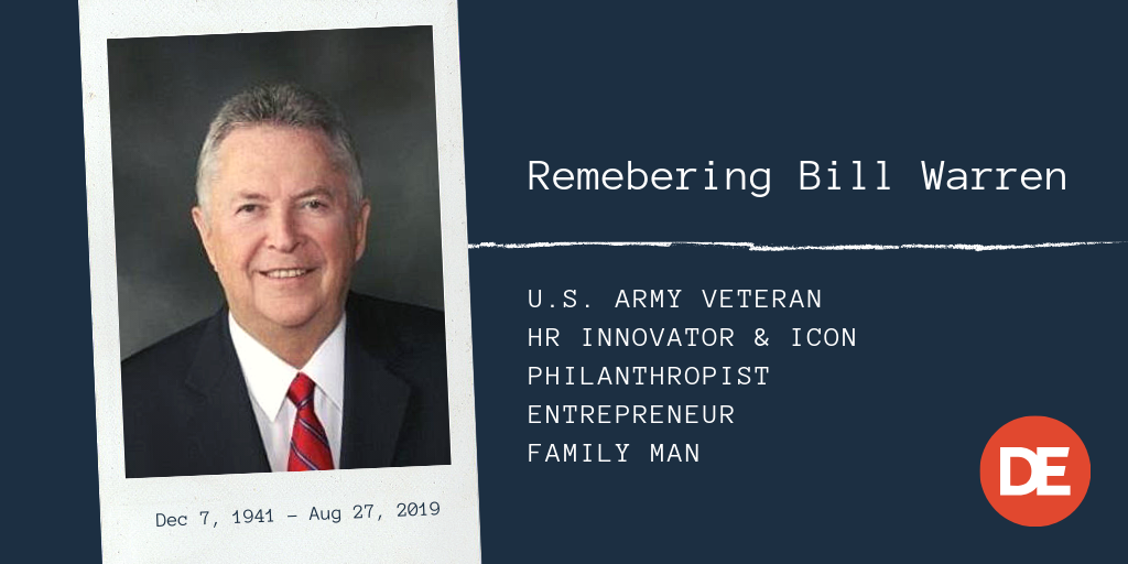 Remembering Bill Warren: Innovator & HR Industry Icon • DirectEmployers ...