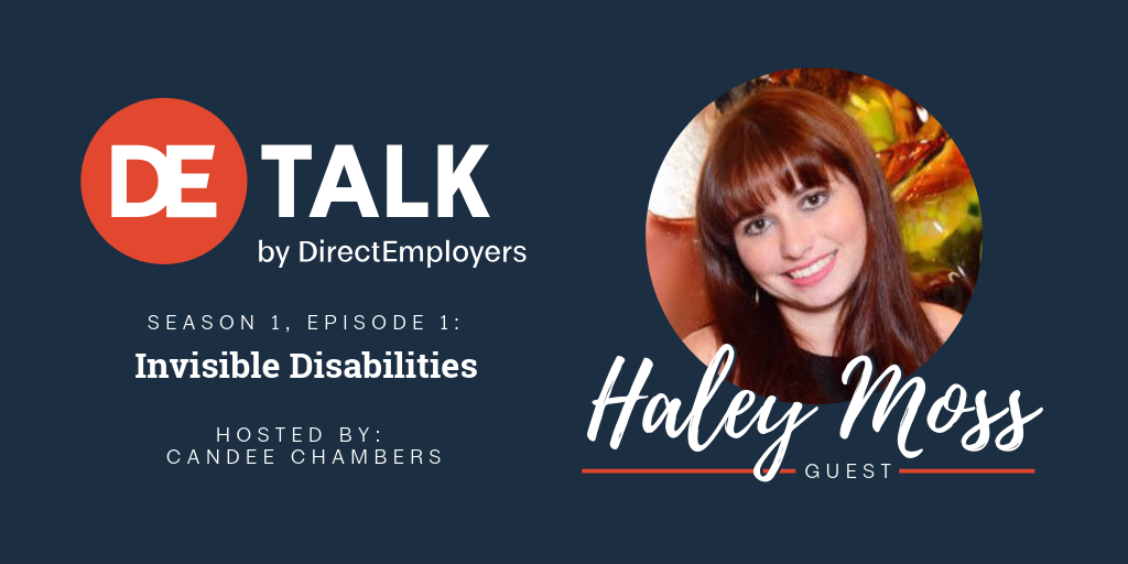 DE Talk | Invisible Disabilities with Haley Moss • DirectEmployers ...