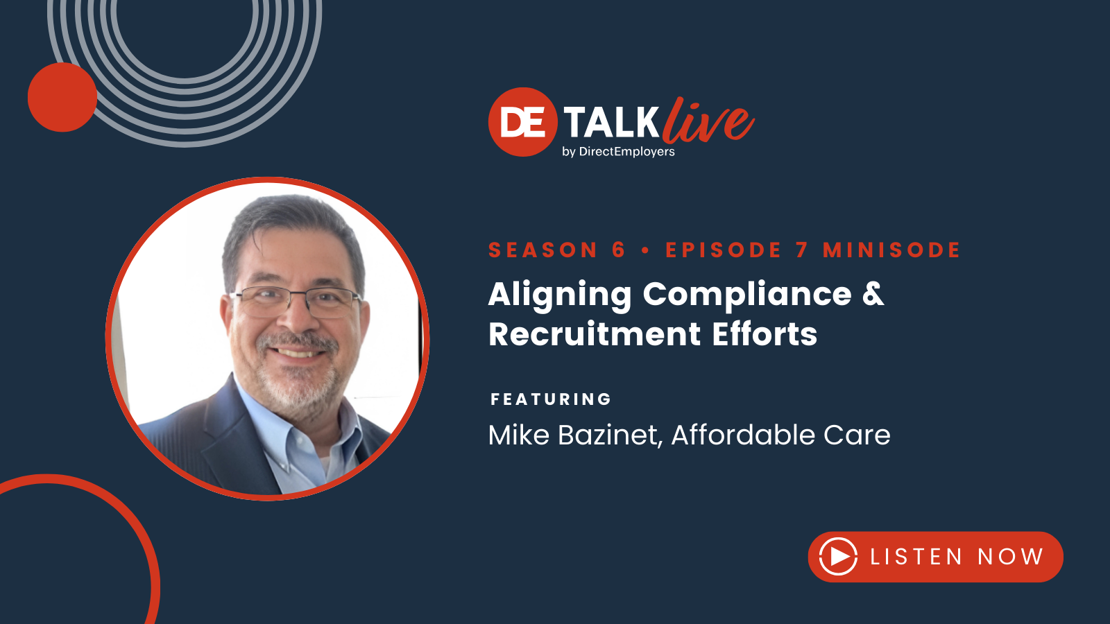 DE Talk Unplugged | Aligning Compliance & Recruitment Efforts ...
