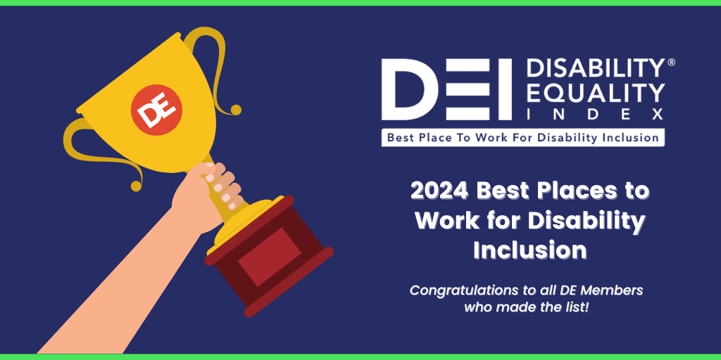 The Disability Inclusive Elite: 2024 Disability Equality Index Honors ...