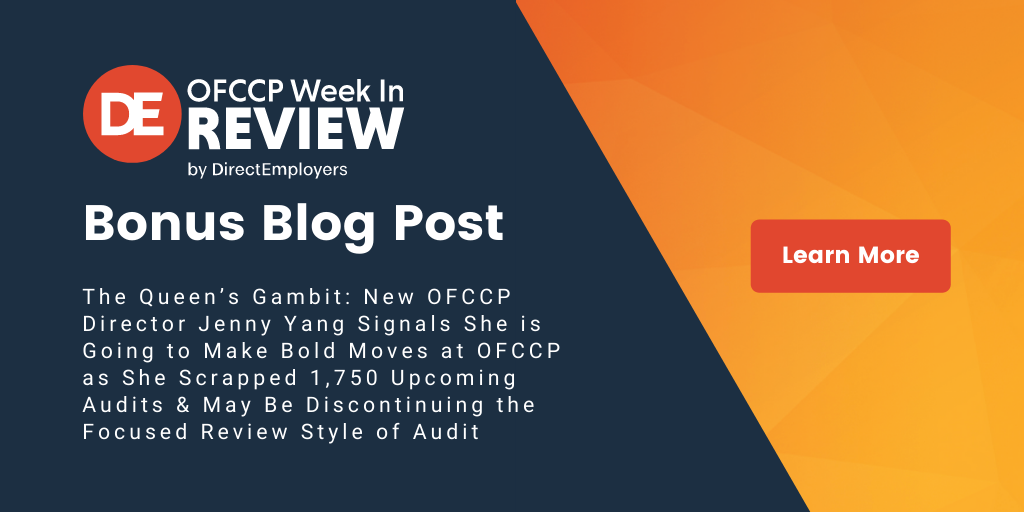 The Queen’s Gambit: New OFCCP Director Jenny Yang Signals She is Going ...